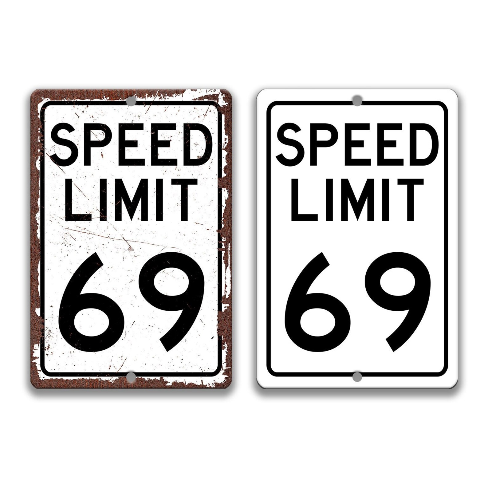 Speed Limit Sign, 55 Speed Limit Sign, Custom Speed Limit Street Sign ...