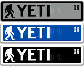 Sasquatch Crossing Sign Sasquatch Xing Sign Big Foot Decor | Etsy