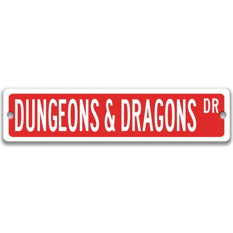 Dungeons and Dragons Sign Dnd Sign Dungeon Master Gift | Etsy