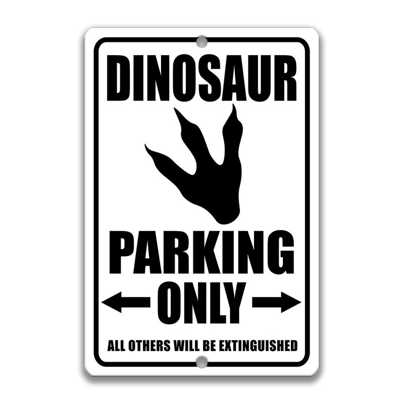 Dinosaur Sign - Etsy