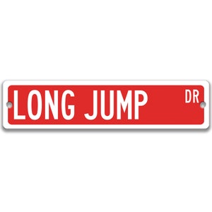 Long Jump Sign, Track and Field Gift, Track and Field Wall Decor, Track ...