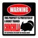 Funny Chinchilla Sign Chinchilla Sign Chinchilla Warning Sign ...