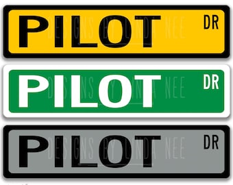 HELICOPTER Street Sign Fly Military Pilot Signs Gift - Etsy