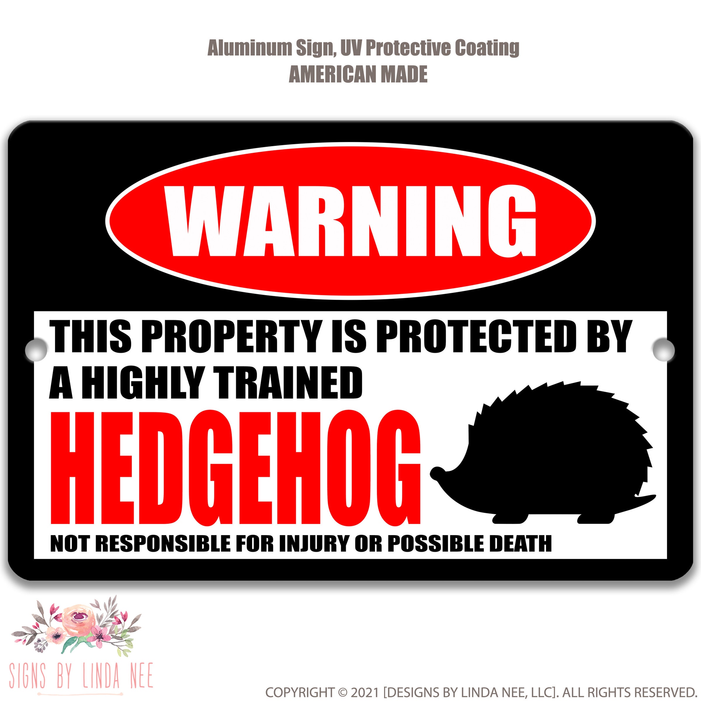 Hedgehog Sign Funny Hedgehog Sign Hedgehog Accessories | Etsy