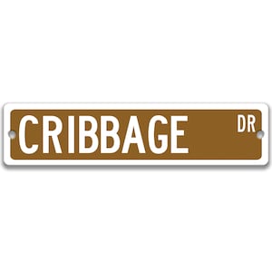 Cribbage Sign, Cribbage Team Sign, Cribbage Lover Gift, Cribbage Player ...