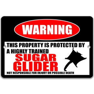 Sugar Glider Sign Pet Sugar Glider Sign Sugar Glider Accessories Sugar ...