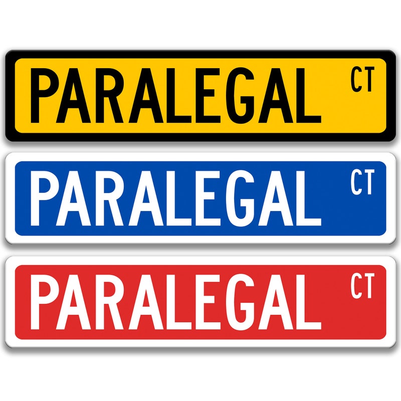 Paralegal Sign - Etsy