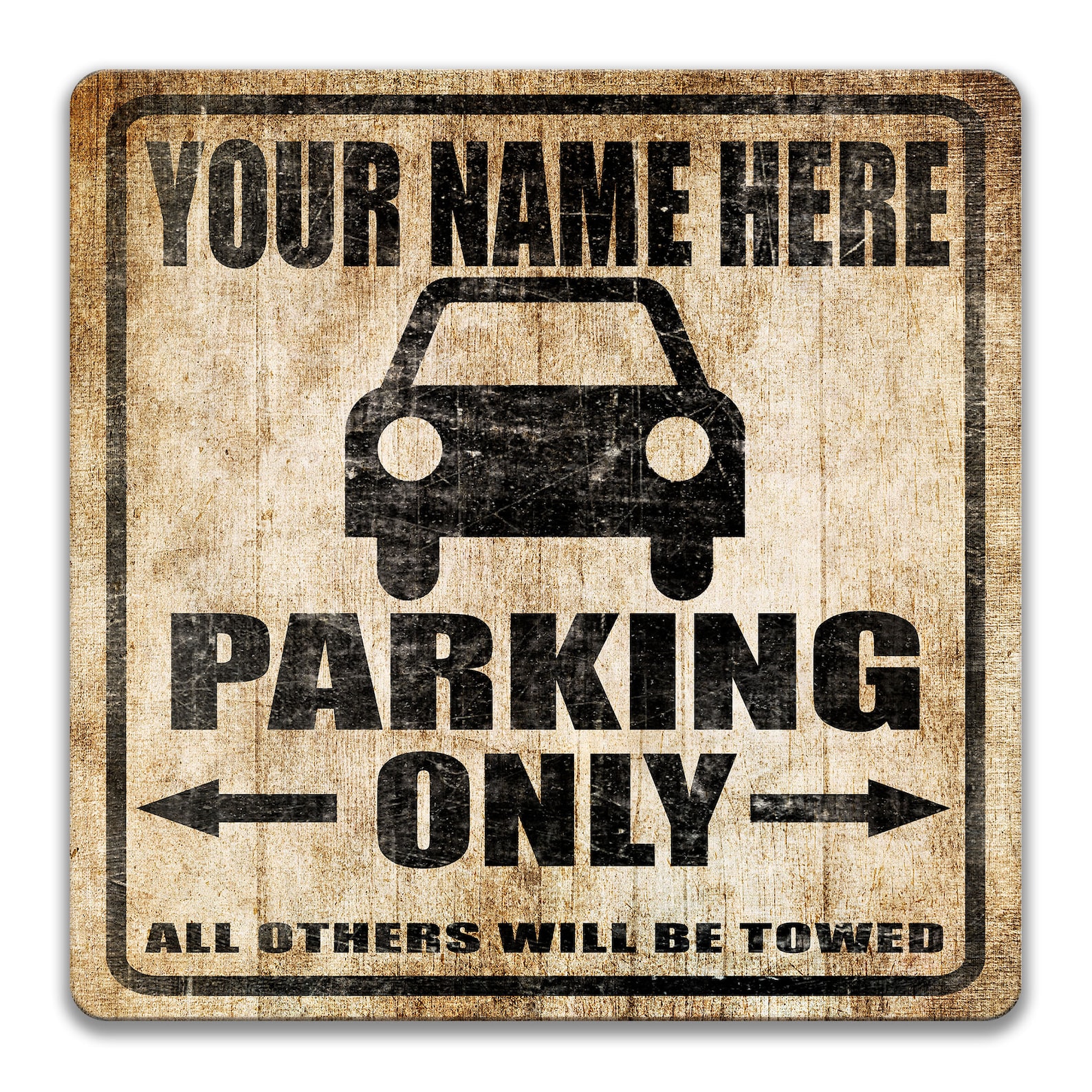 Your Name Here Parking Only Sign Personalized Parking Sign | Etsy