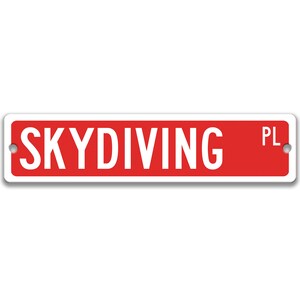 Skydiving Sign, Skydiving Gift Idea, Skydiving Decor, Skydiving Wall ...