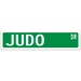 Judo Sign, Judo Wall Decor, Martial Arts, Judo Studio Sign, Judo Belt ...