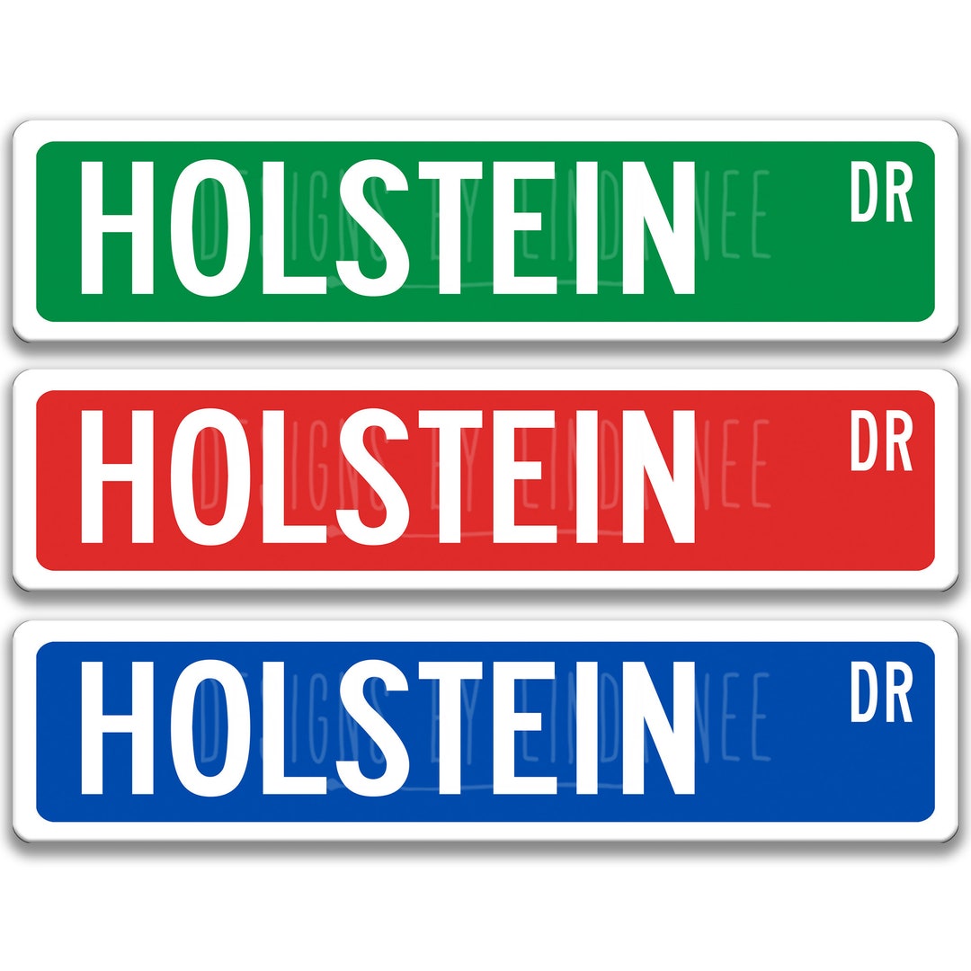 Holstein Sign Holstein Cattle Sign Farm Sign Cow Gift Cow Lover Gift ...
