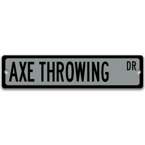 Axe Throwing, Axe Throwing Sign, Axe Thrower Gift, Axe Throwing Gift ...