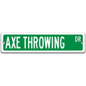 Axe Throwing, Axe Throwing Sign, Axe Thrower Gift, Axe Throwing Gift ...