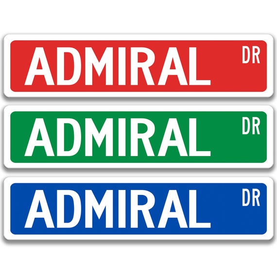 Admiral Sign Officer Fleet Admiral Commander Commander in - Etsy