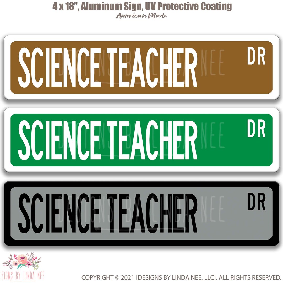 Science Teacher Sign, Teacher Gift, Teacher Decor, Biology Teacher Gift ...