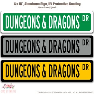 Dungeons and Dragons Sign DnD Sign Dungeon Master Gift | Etsy