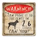 Cane Corso Dog Sign No Trespassing Sign Funny Dog Sign Warning Sign ...