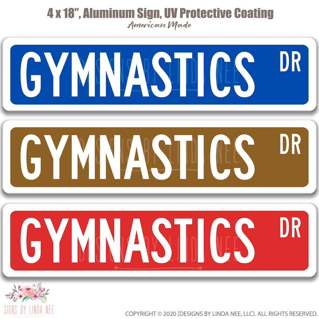 Gymnastics, Gymnastics Sign, Gymnastics Gifts, Gymnastics Team Gift ...