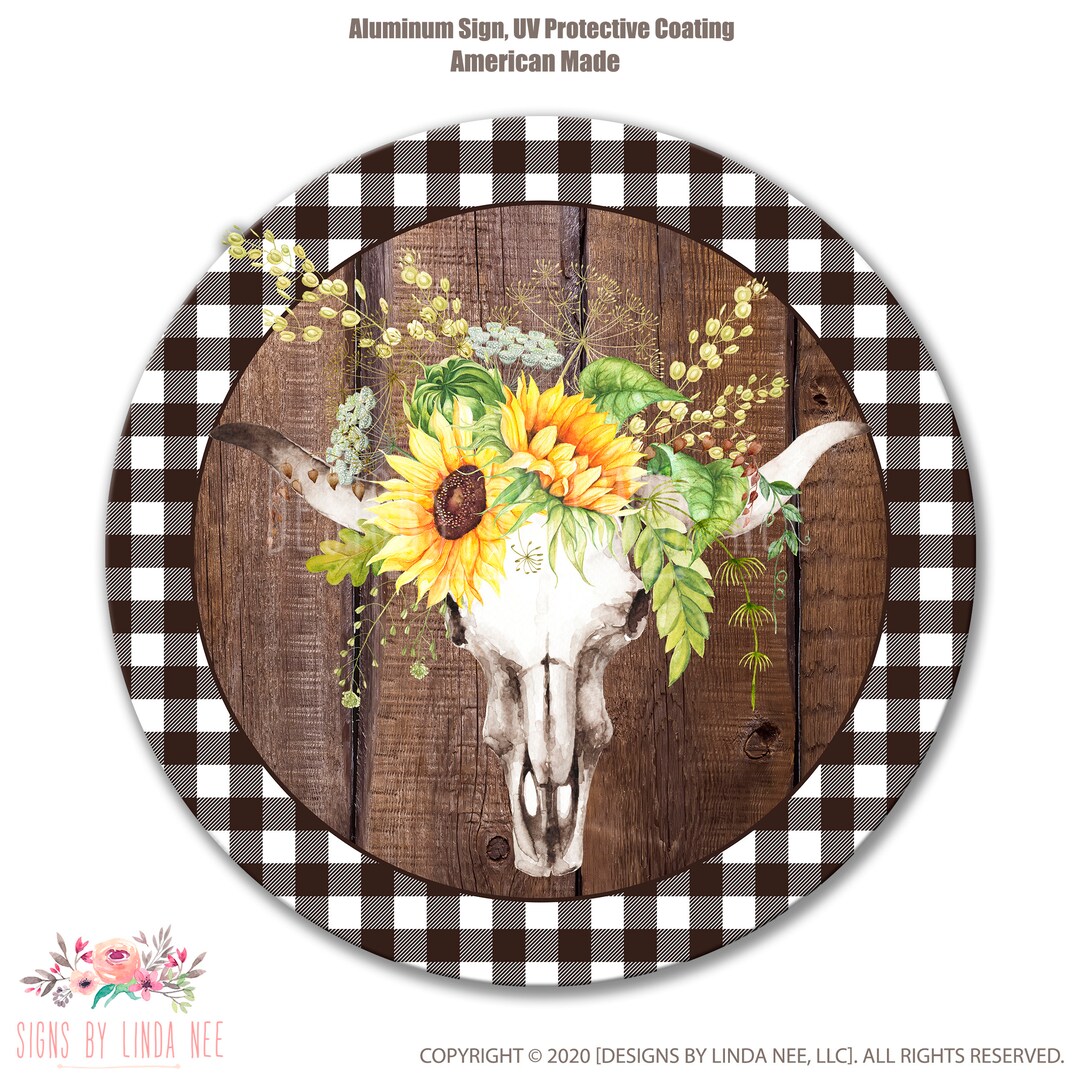 Sunflower Welcome Sign, Boho Sunflower Decor, Rustic Welcome Signs ...