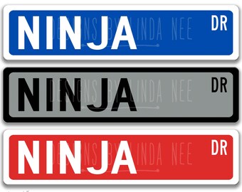 Funny Ninja Sign - Etsy