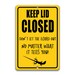 Keep Lid Closed Lizard Sign Funny Lizard Sign Lizard Lover - Etsy