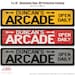 Arcade Sign, Gamer Gift, Custom Game Room Sign, Game Room Sign, Bar ...