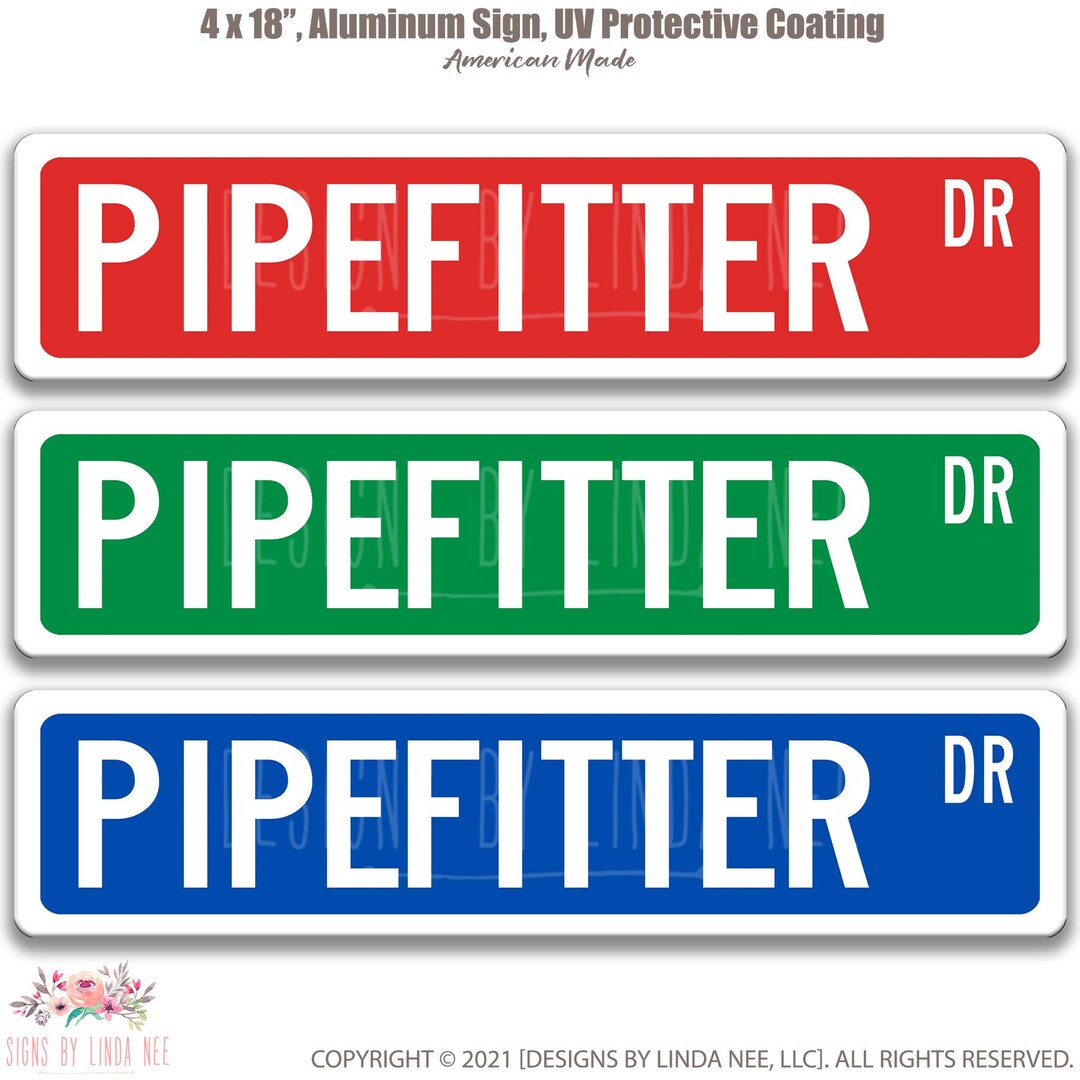 Pipefitter, Pipefitter Gift, Pipefitter Sign, Metal Worker Gift ...