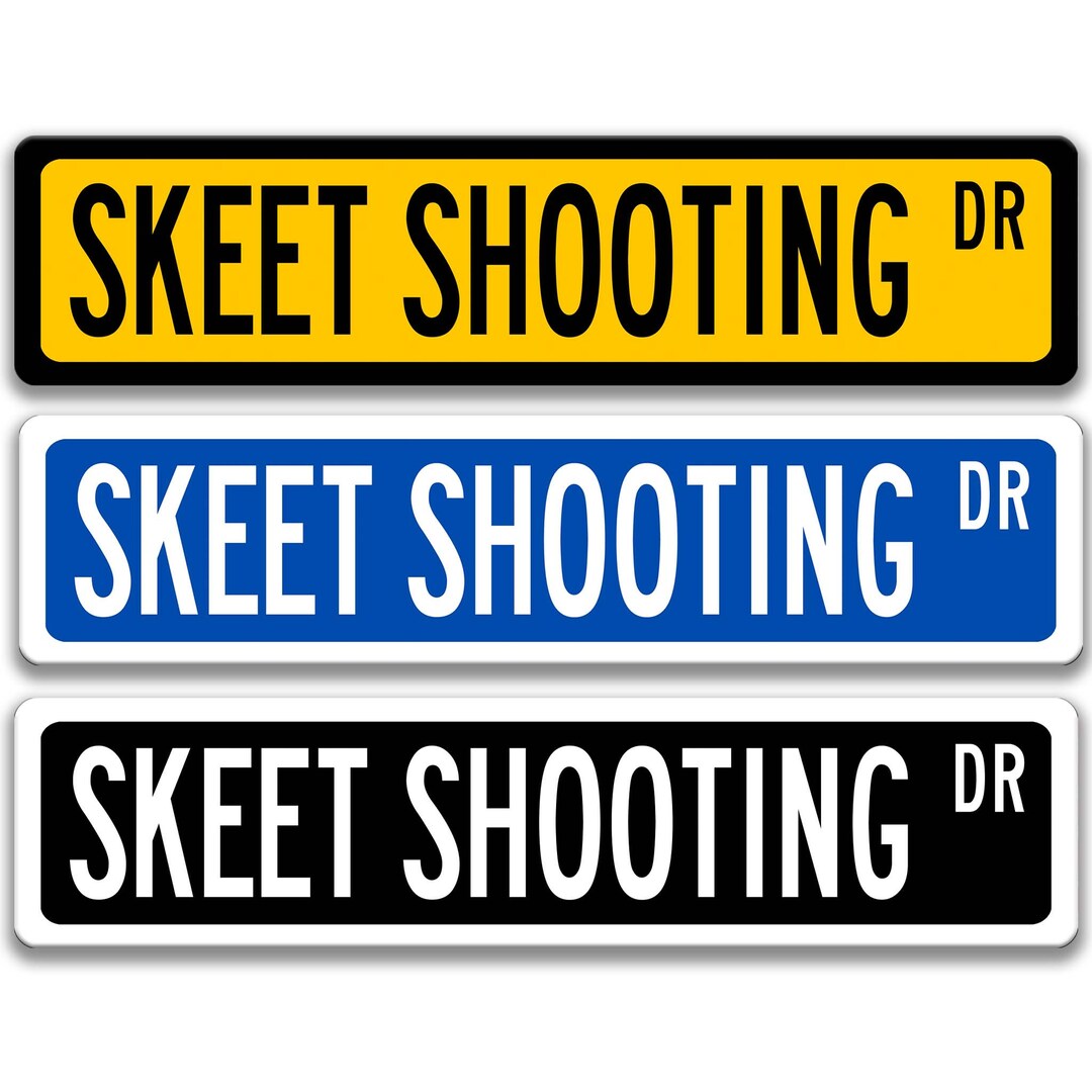 Skeet Shooting Gift, Skeet Shooting Sign, Team Shooting Sport, Extreme ...