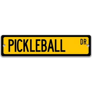 Pickleball Sign, Pickleball Game Sign, Pickleball Champion Gift, Tennis ...