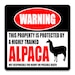 Alpaca Sign Funny Alpaca Sign Alpaca Warning Sign Barn Sign Metal Sign ...