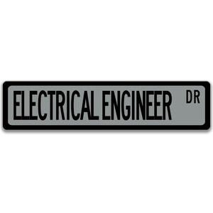 Electrical Engineer Sign, Engineer Gift, Electrical Engineer Gift ...