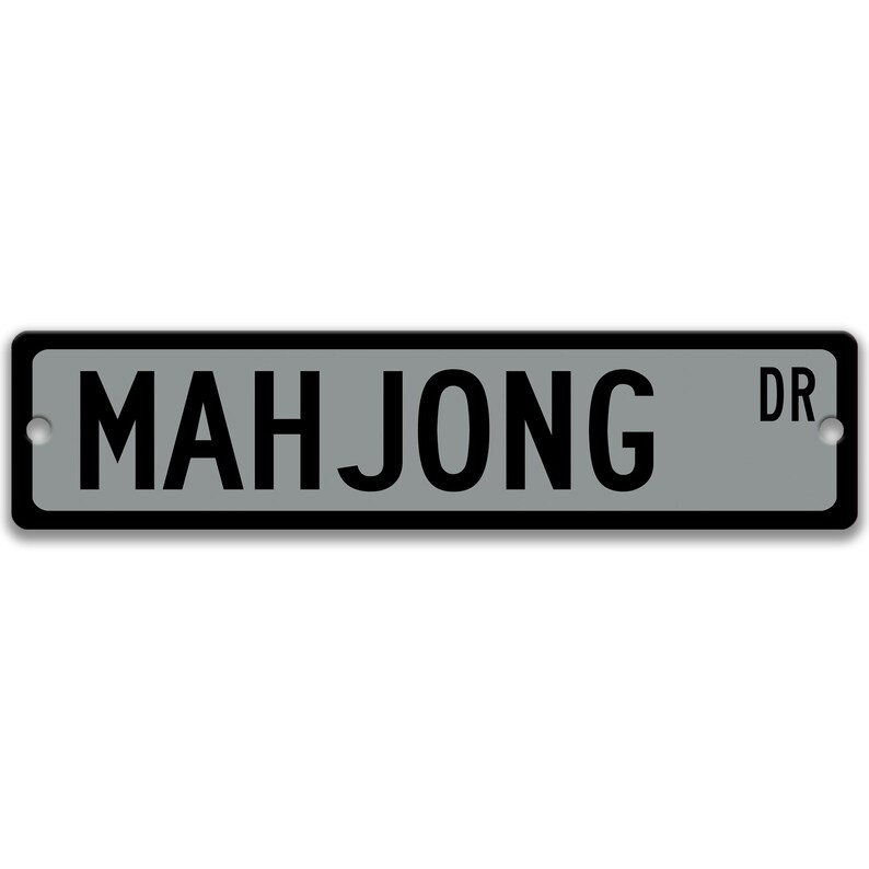 Mahjong Sign Chinese Mahjong Game Game Sign Game Room Sign - Etsy
