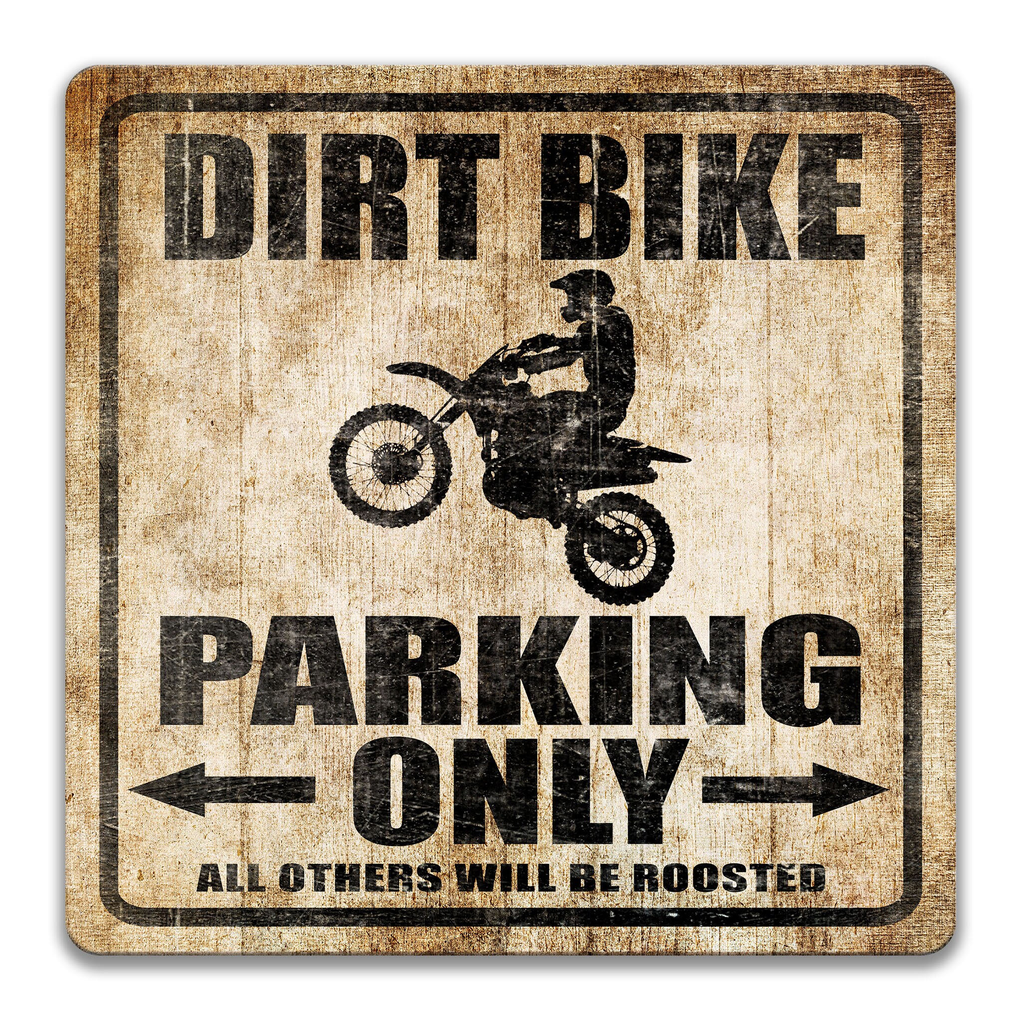Dirt Bike Parking Only Sign Dirt Biker Sign Dirt Biking | Etsy