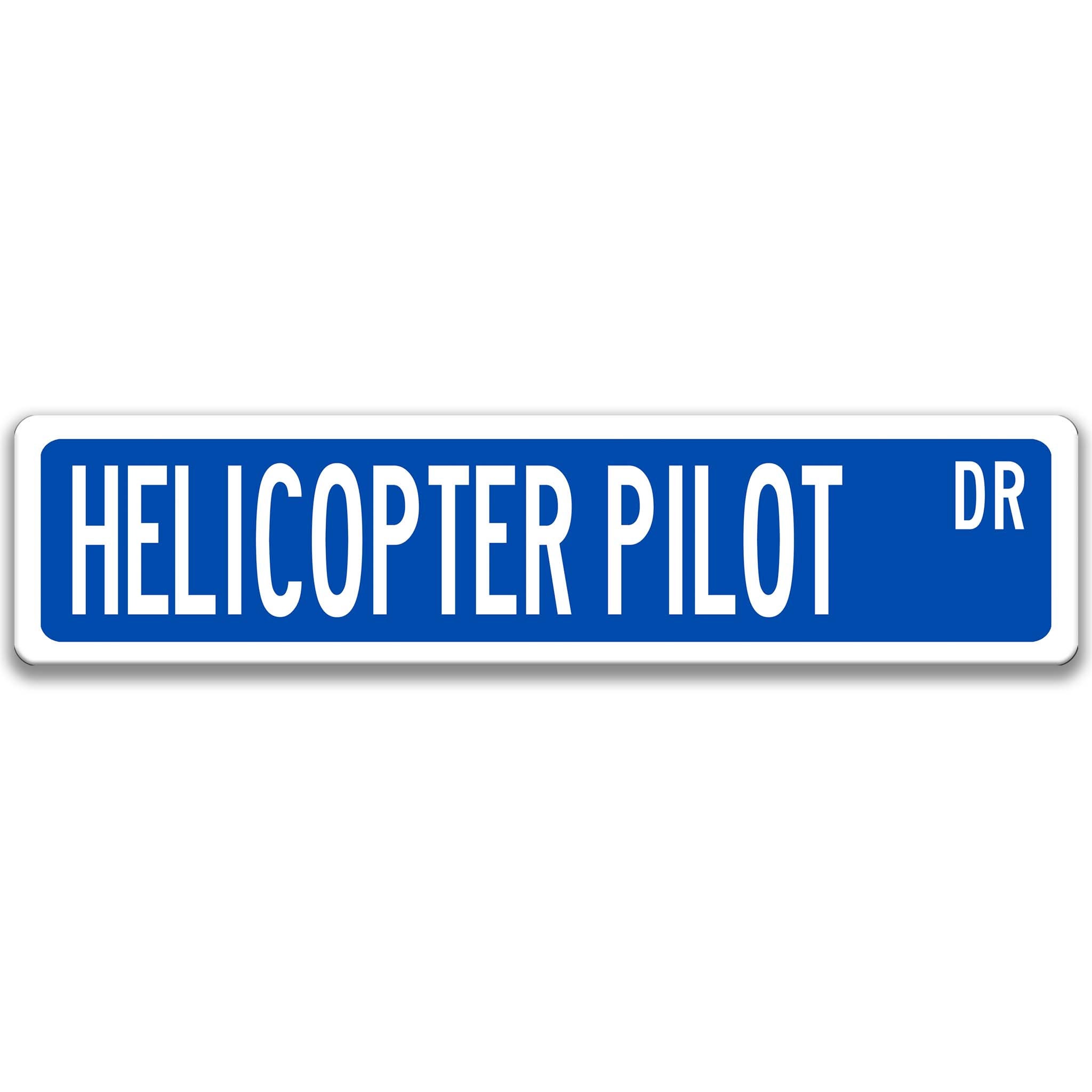 Helicopter Pilot Sign Helicopter Pilot Gift Helicopter Pilot | Etsy