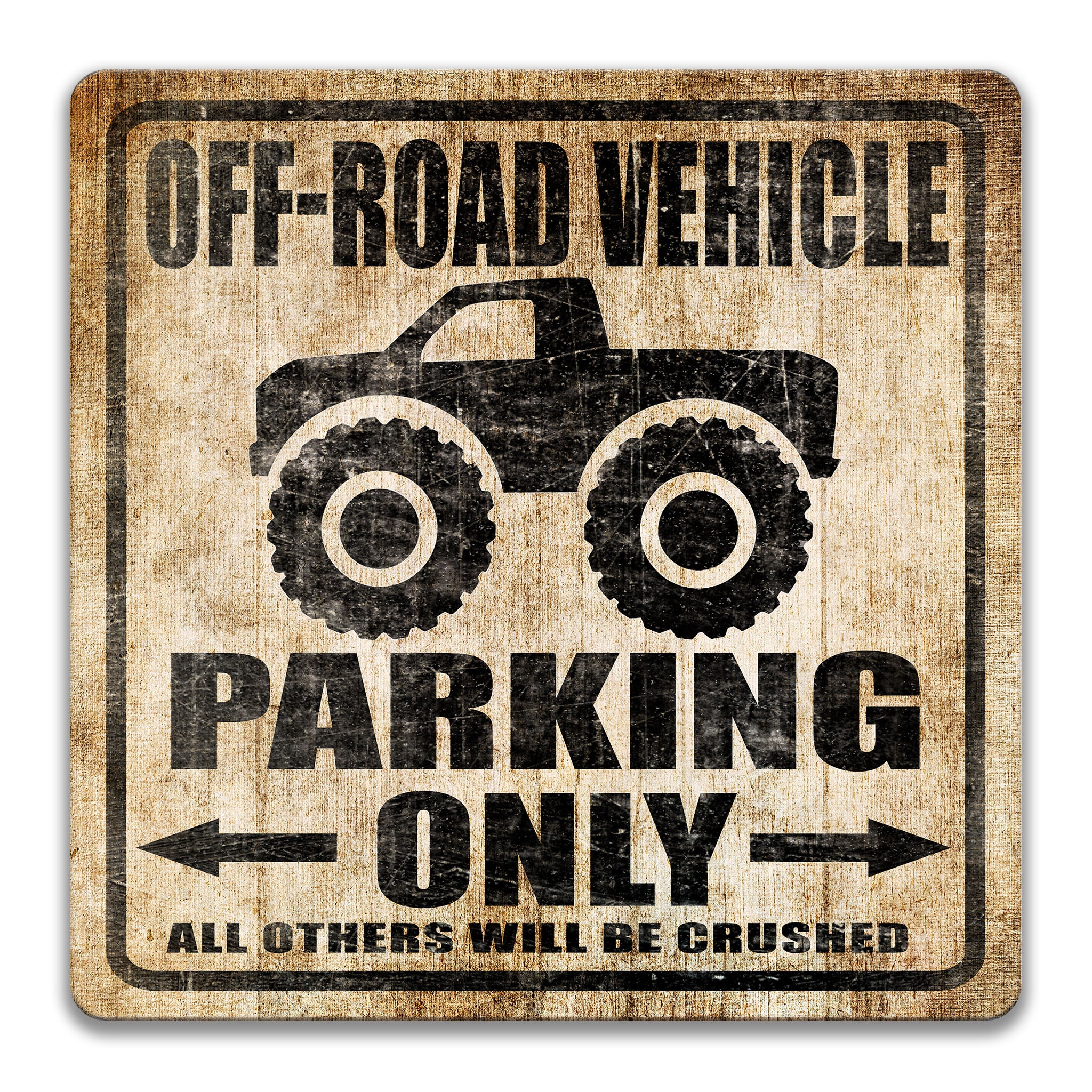 Off Road Vehicle Parking Only Sign off Roading Accessory 4x4 | Etsy