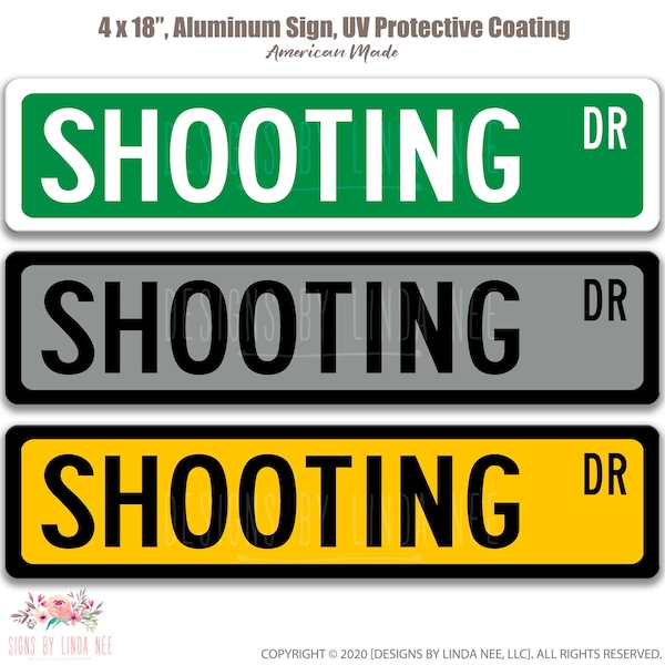 Shooting Range Sign - Etsy