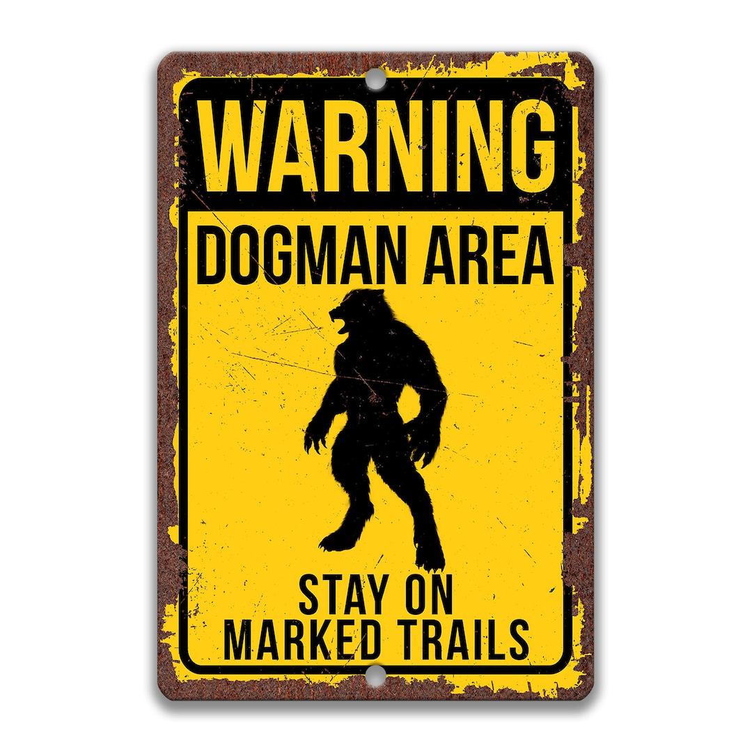 Michigan Dogman Sign, Appalachia Cryptid, Cryptidcore, Cryptozoological ...