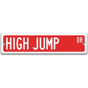 High Jump Sign, Track and Field Gift, Track and Field Wall Decor, Track ...