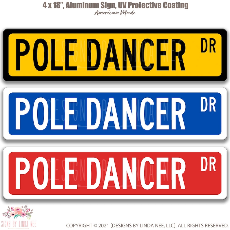 Pole Dancer Sign Pole Dancer Gift Idea Stripper Decor | Etsy