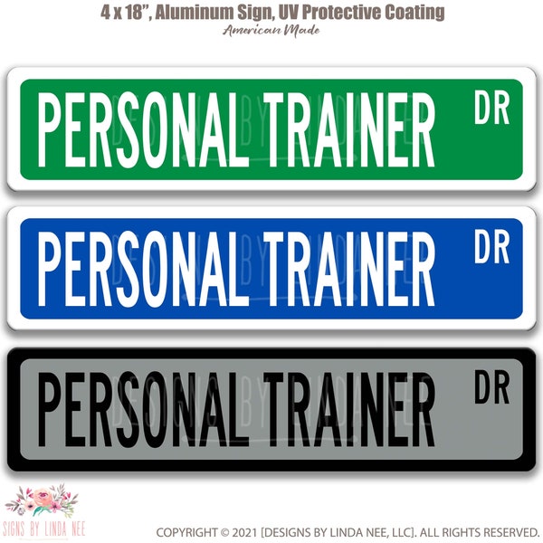 Trainer Sign - Etsy