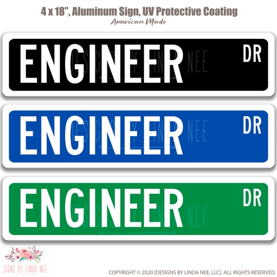 Engineer Sign Engineer Gift Graduation Gift for Engineer | Etsy