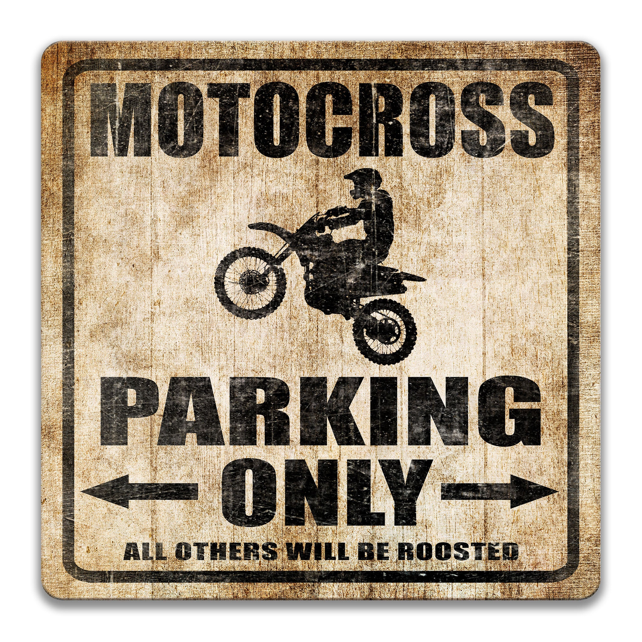 Motocross Parking Only Sign Motocross Sign Dirt Bike Sign | Etsy