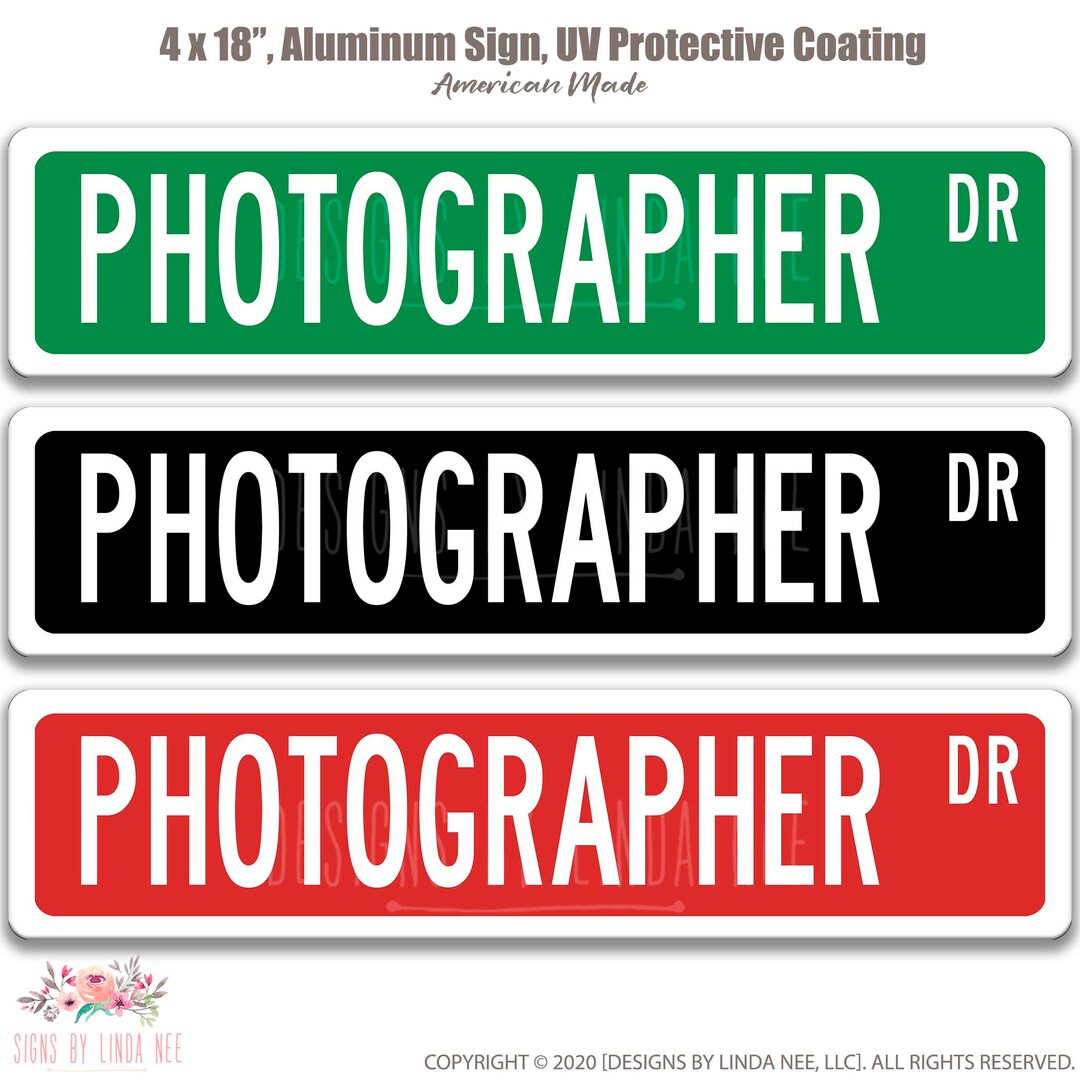 Photographer Sign, Gift for Photographer, Photography Decor ...