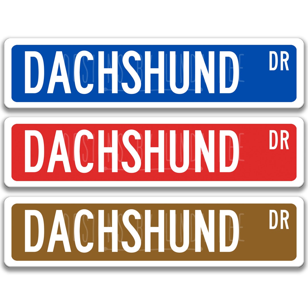 Dachshund Sign Dachshund Gift Dachshund Mom Dog Lover Gift Custom ...