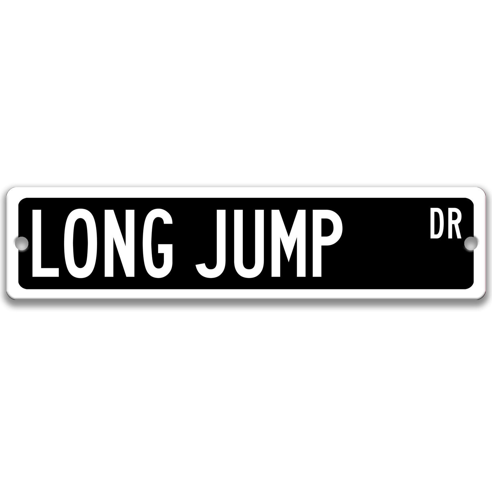 Long Jump Sign Track and Field Gift Track and Field Wall - Etsy