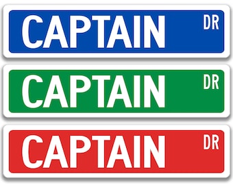 Pontoon Captain Sign - Etsy