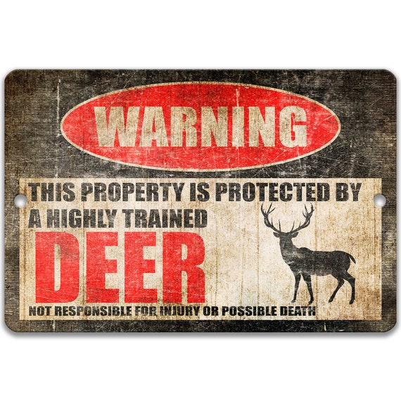 Really Funny Hunting Signs