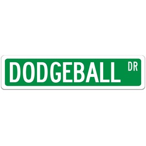 Dodgeball Sign Dodgeball Gift Gift for Dodgeball Player | Etsy