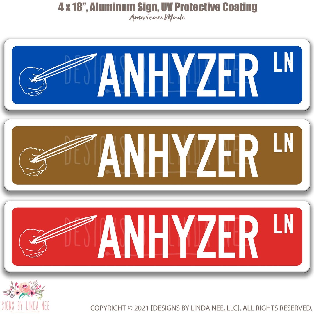 Anhyzer Sign, Disc Golf, Disc Golf Basket, Disc Golf Sign, Disc Golf ...