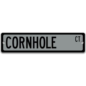 Cornhole, Custom Cornhole Sign, Corn Hole Yard Game Sign, Outdoor Party ...